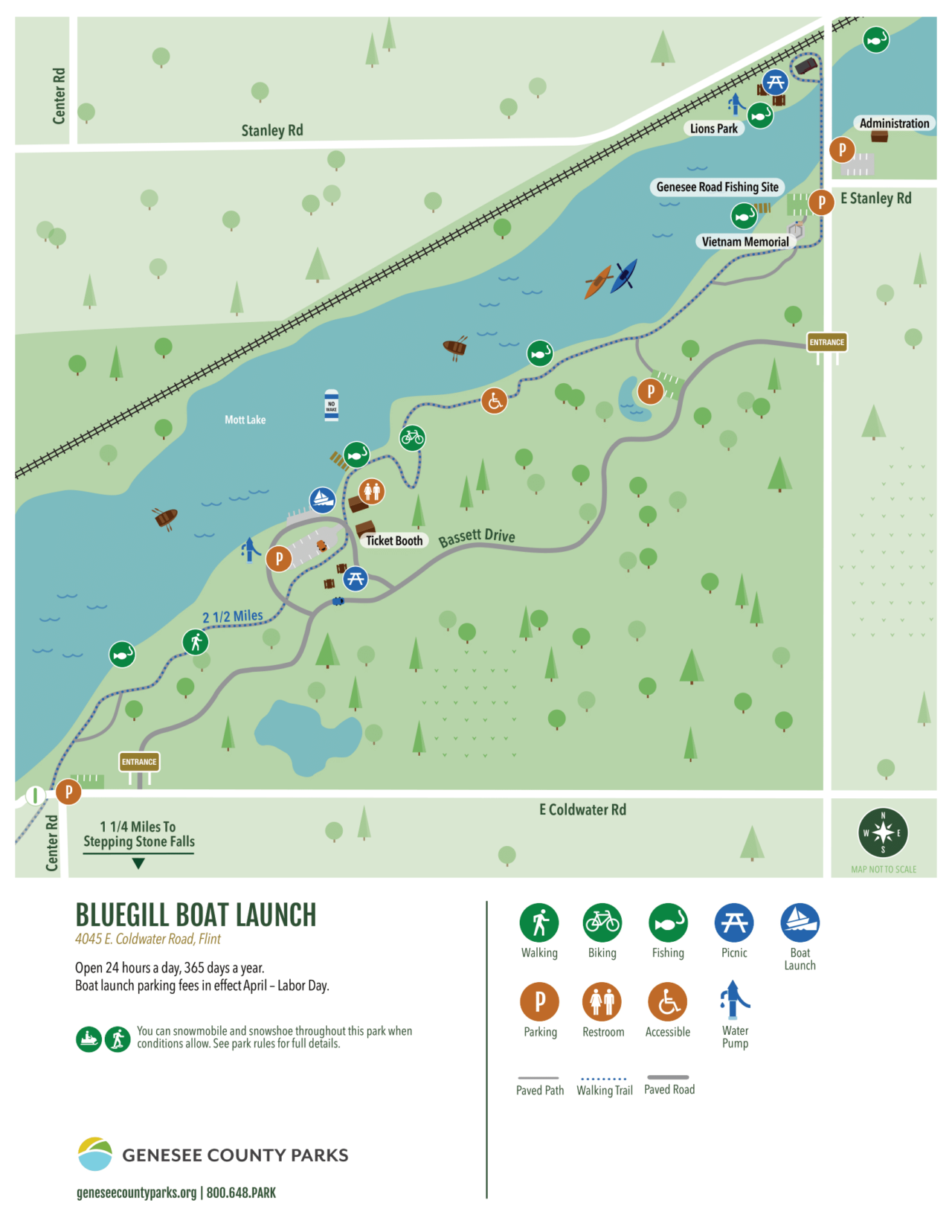 Bluegill Boat Launch - Genesee County Parks