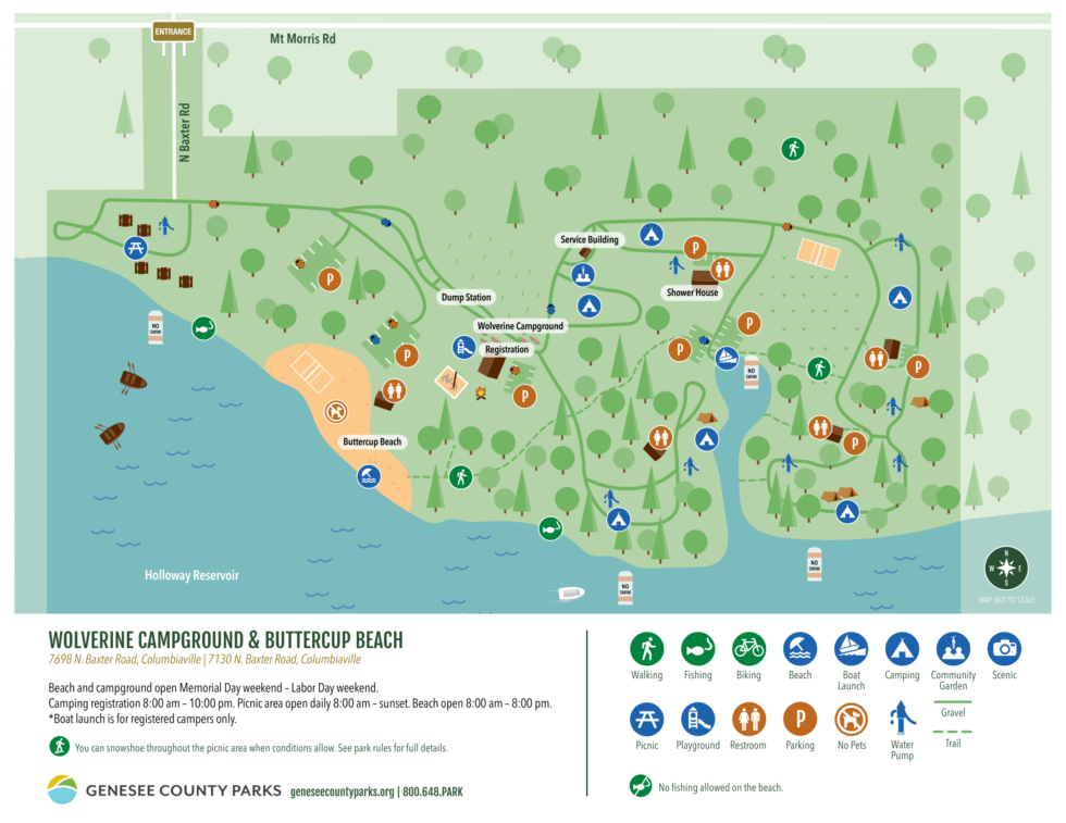 Buttercup Beach & Picnic Area - Genesee County Parks