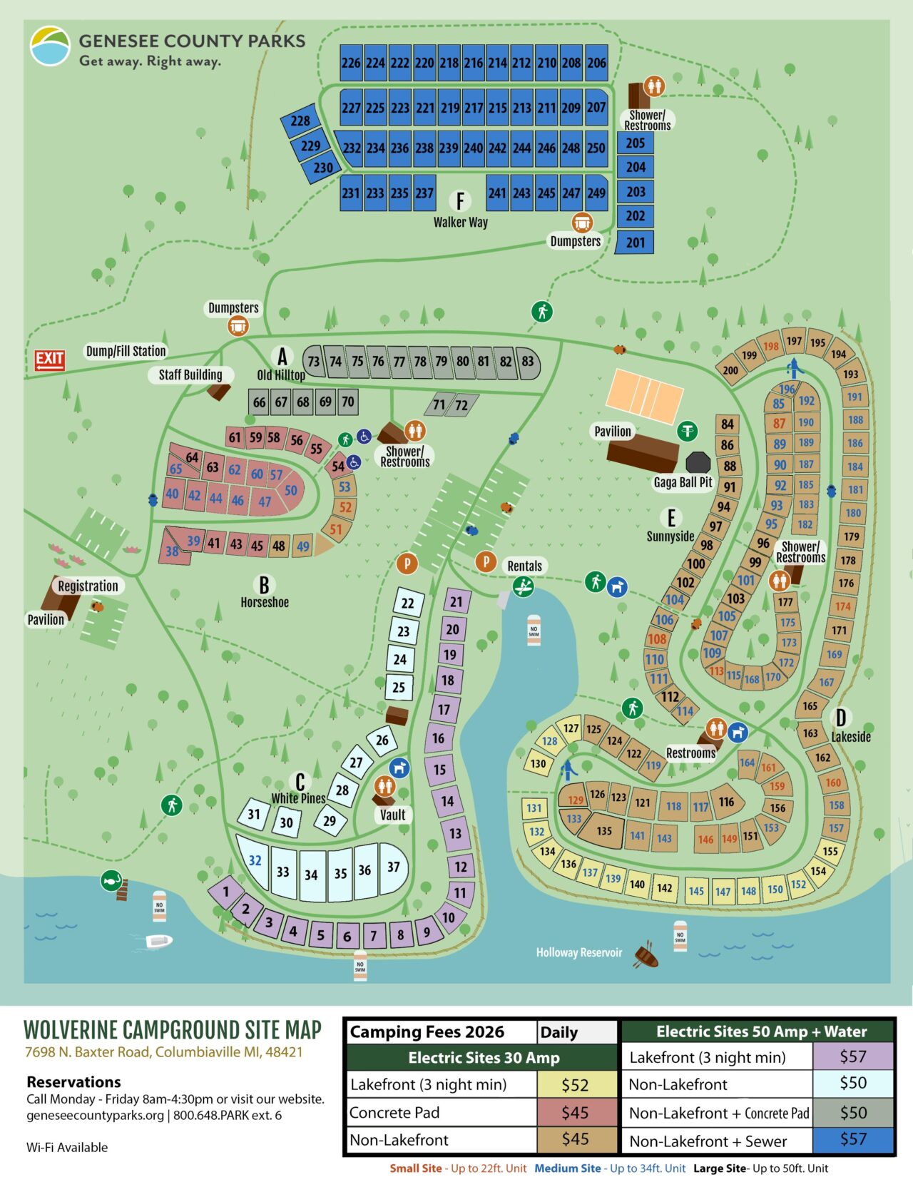 Wolverine Campground - Genesee County Parks